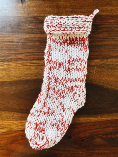 Christmas Stocking Patterns Knit with (Super) Bulky Yarn