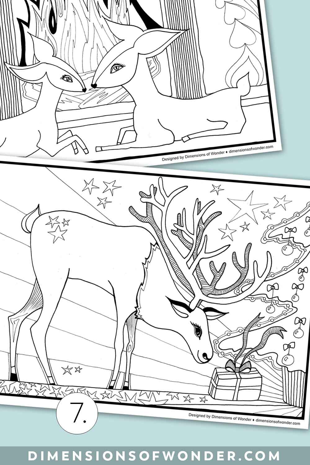 7 Winter Coloring Pages Full Of Magic & Wonder