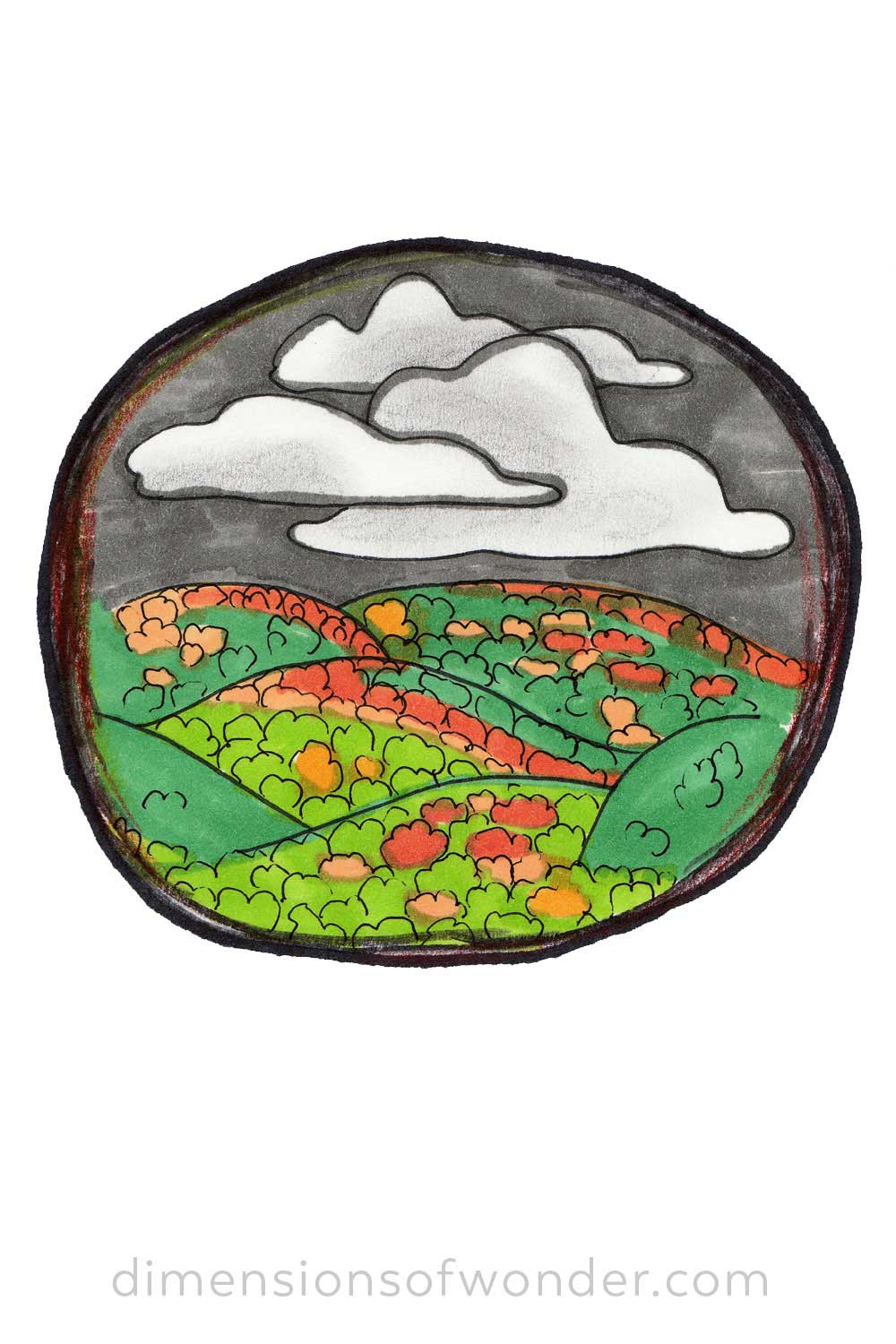 15+ Fall Doodles: Vibrant Pops Of Color & Cozy Vibes Galore