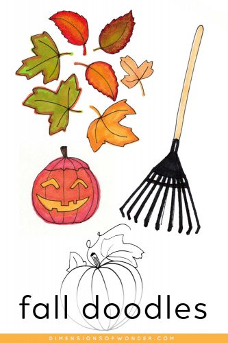 15+ Fall Doodles: Vibrant Pops Of Color & Cozy Vibes Galore