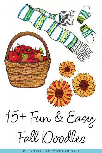 15+ Fall Doodles: Vibrant Pops Of Color & Cozy Vibes Galore