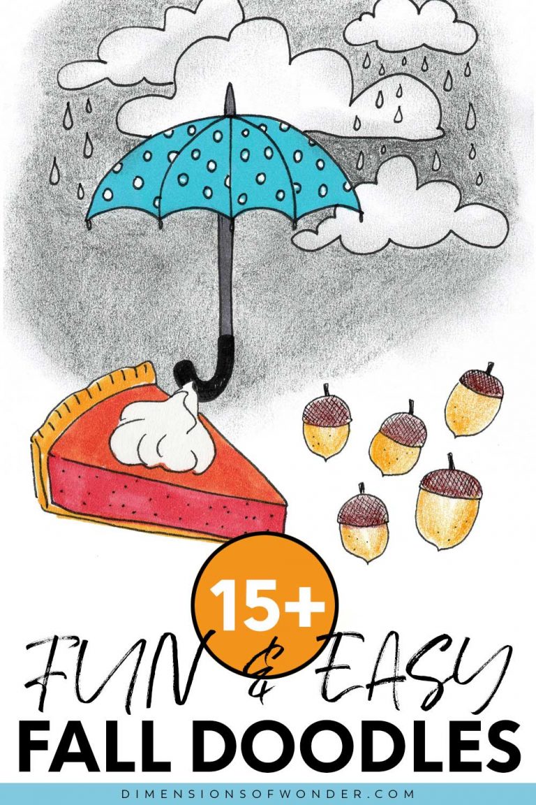 15+ Fall Doodles: Vibrant Pops Of Color & Cozy Vibes Galore