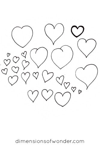 Easy Drawings of Hearts