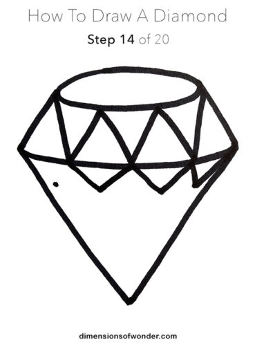 How To Draw A Diamond: Easy Step-By-Step Tutorial