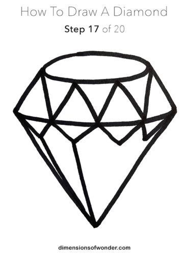 How To Draw A Diamond: Easy Step-By-Step Tutorial